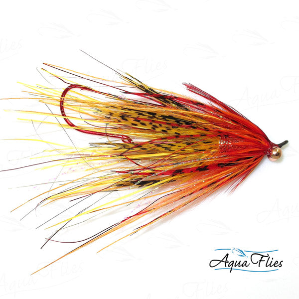 Foxall's Mini-Intruder-Yellow/Orange – Greg Senyo Fly Tying